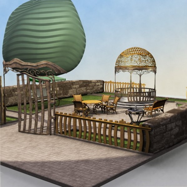 Garden 3D Models for Download | TurboSquid