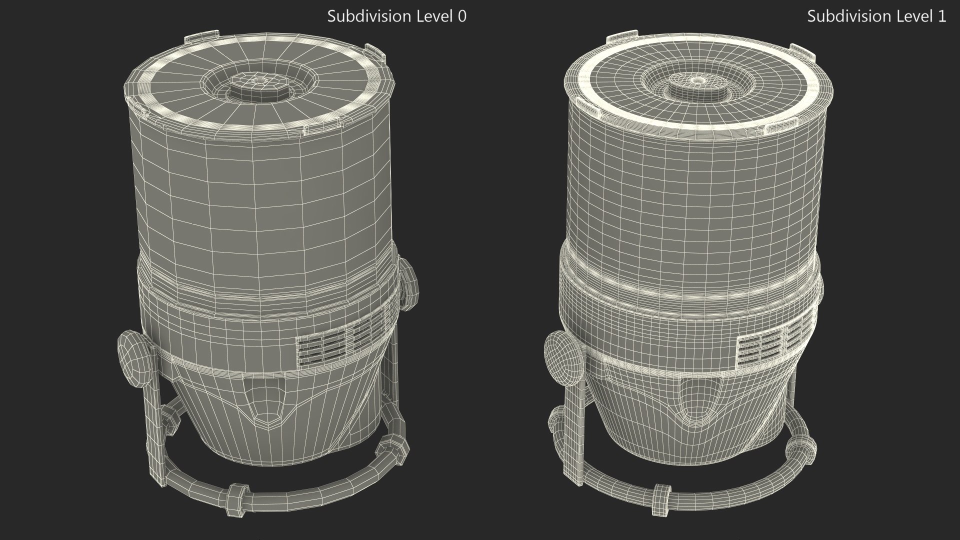 3D Premier Chocolate Refiner White Model - TurboSquid 2222858