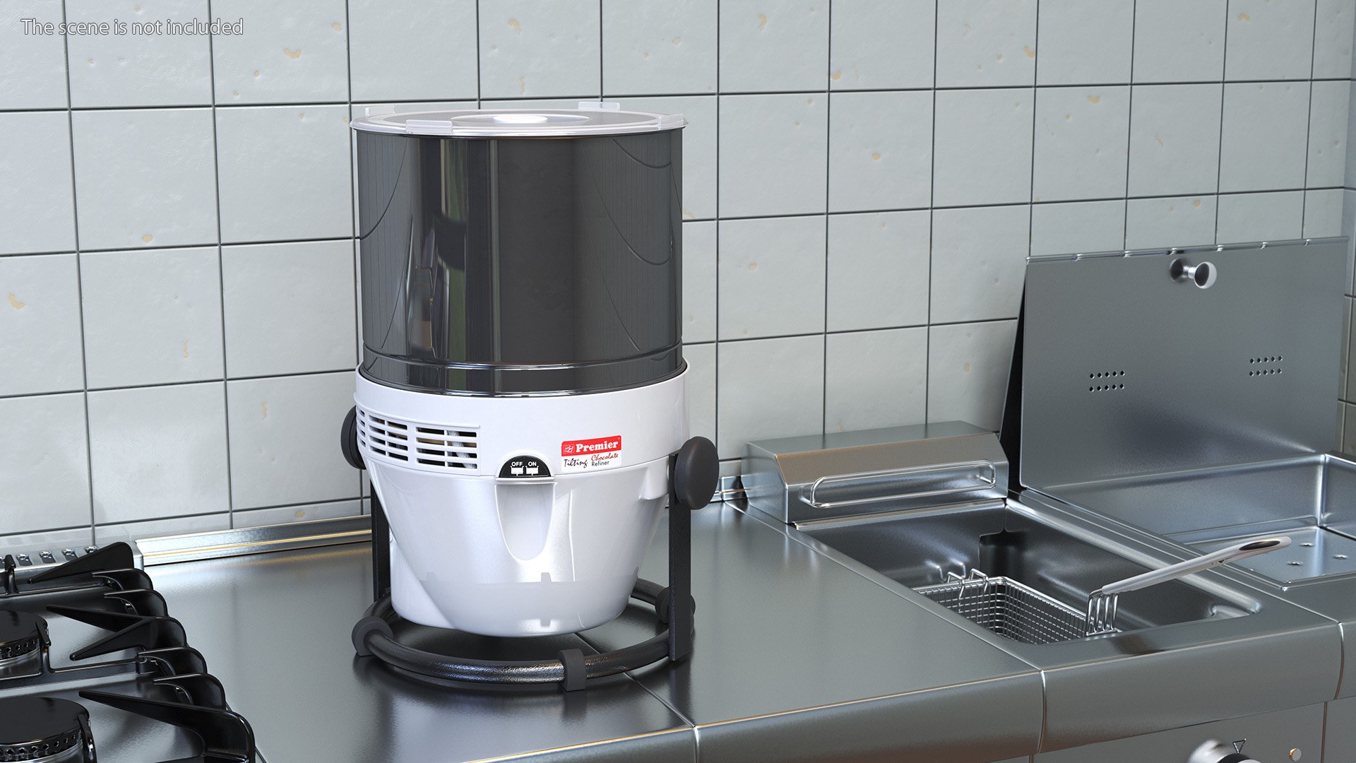 3D Premier Chocolate Refiner White Model - TurboSquid 2222858