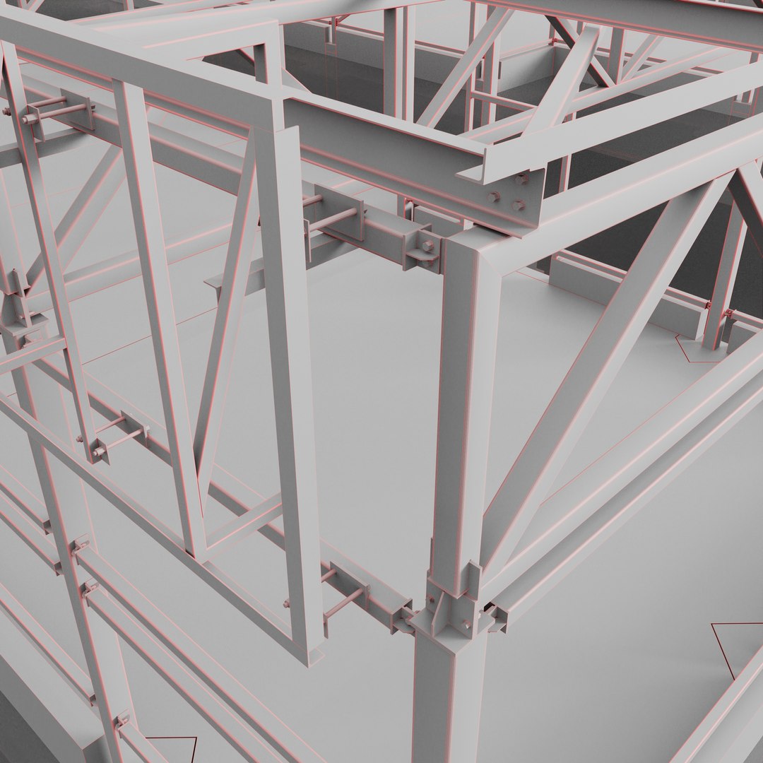 Metal Construction 3D - TurboSquid 2245799