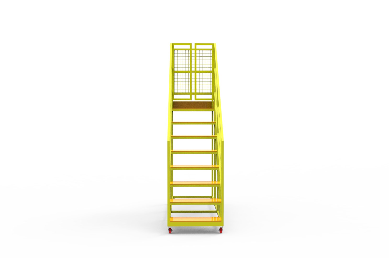 Mobile Stairs Standard HSE 3D Model - TurboSquid 2135756