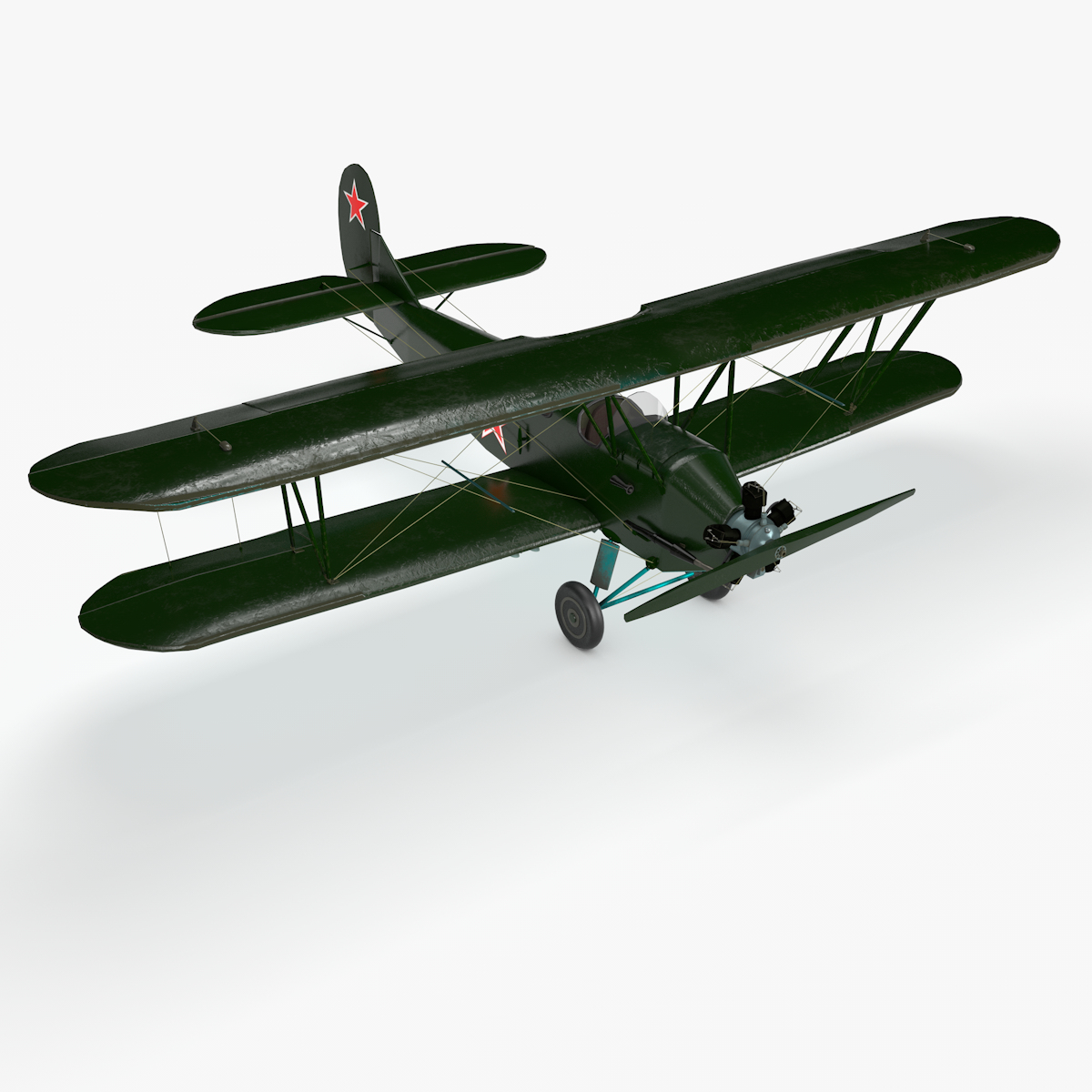 3D aircraft air po-2 model - TurboSquid 1574246