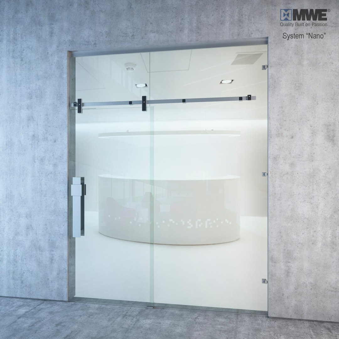 3ds Max Sliding Doors Mwe Nano