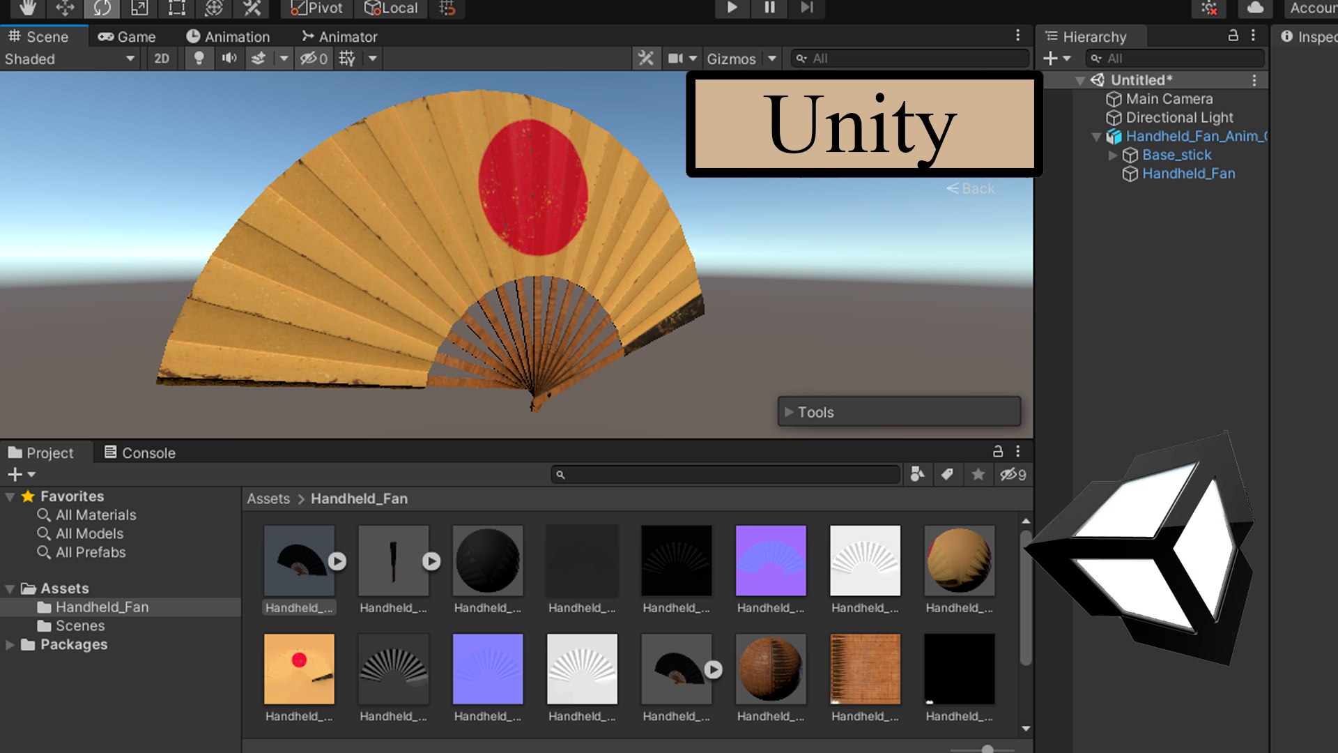 Handheld Foldable Fan Animated Model - TurboSquid 1740127