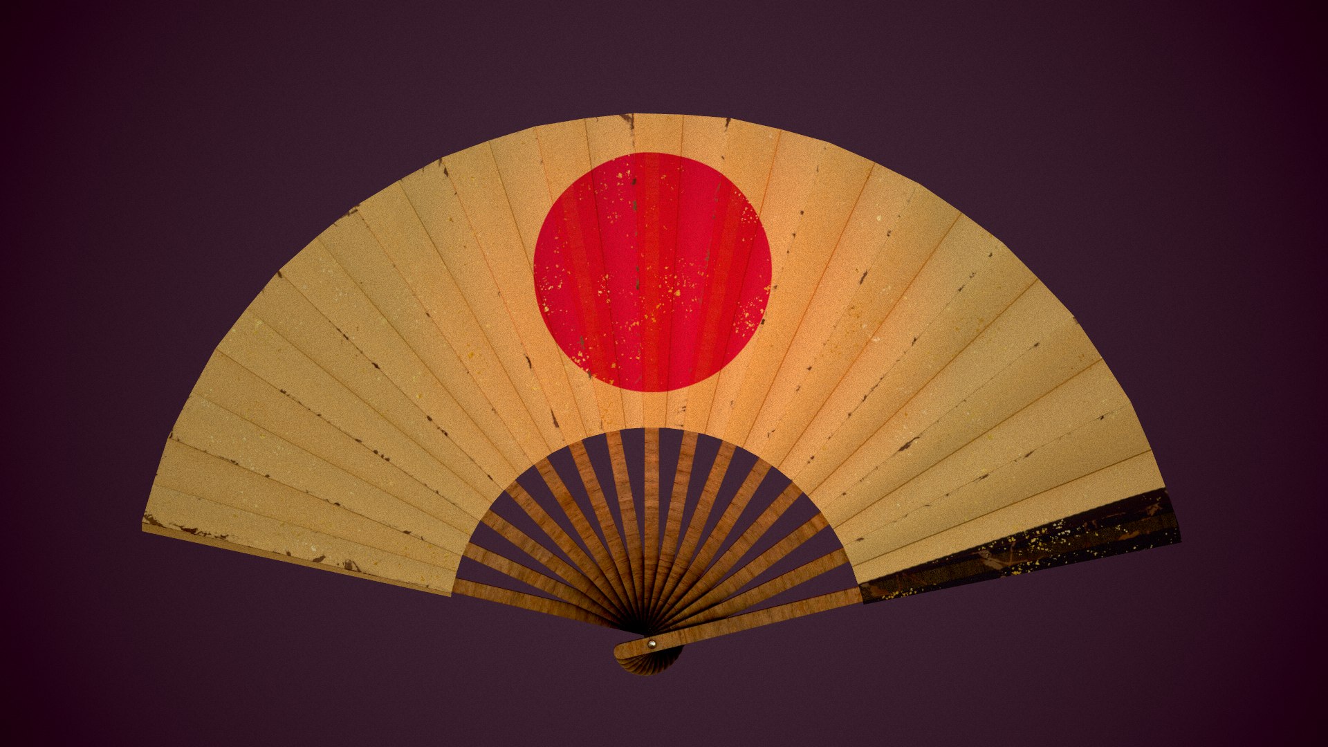 Handheld Foldable Fan Animated Model - TurboSquid 1740127