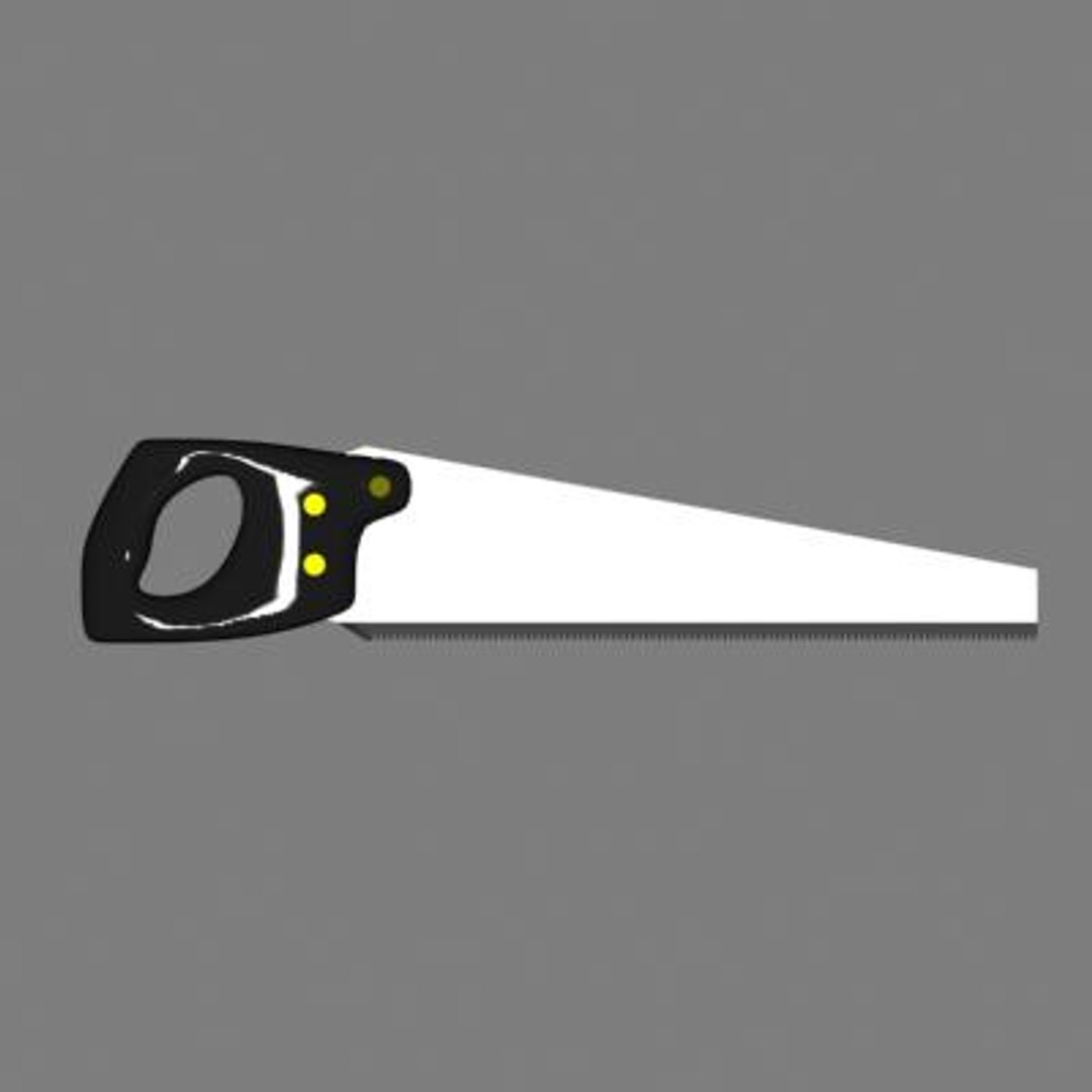 3d Tool Saw Model