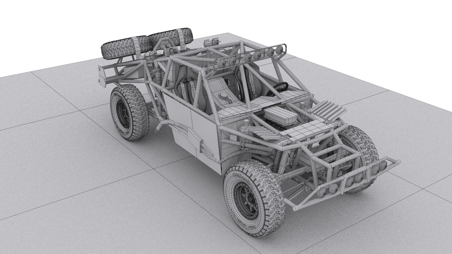 3D Trophy Truck Model - TurboSquid 1453744
