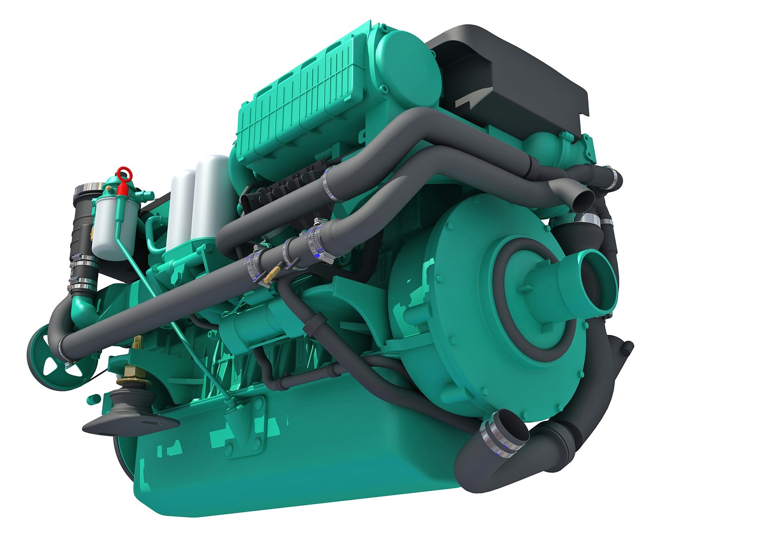 3D Boat Engine Model - TurboSquid 1305681