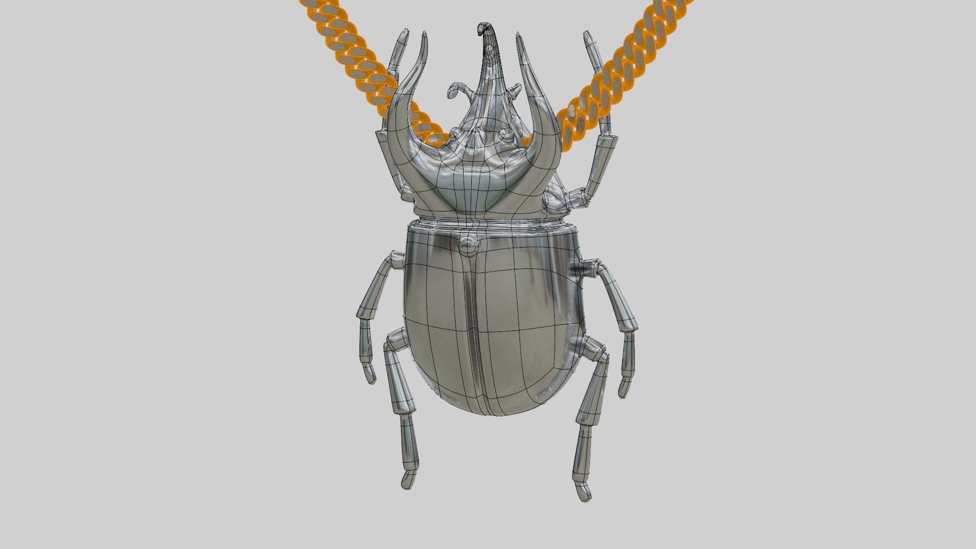 Rhino Bug Pendant 3D Model - TurboSquid 2166104