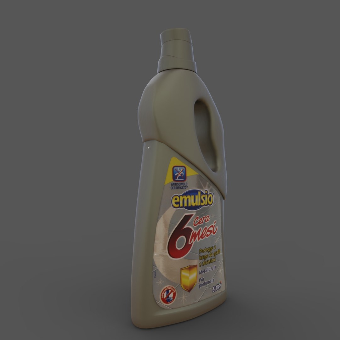 Emulsion Wax Sutter Emulsio Cera 6 Mesi 750ml 3D Model - TurboSquid 1745222