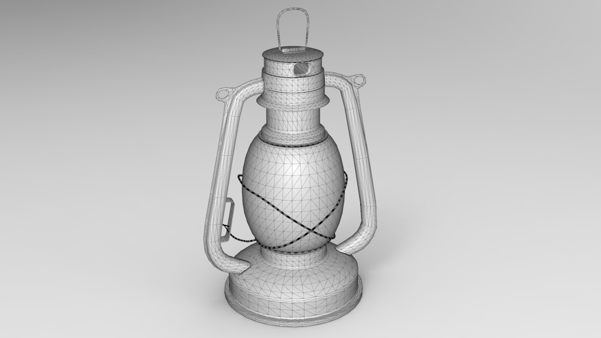 3D Old Lantern Model - TurboSquid 1654524