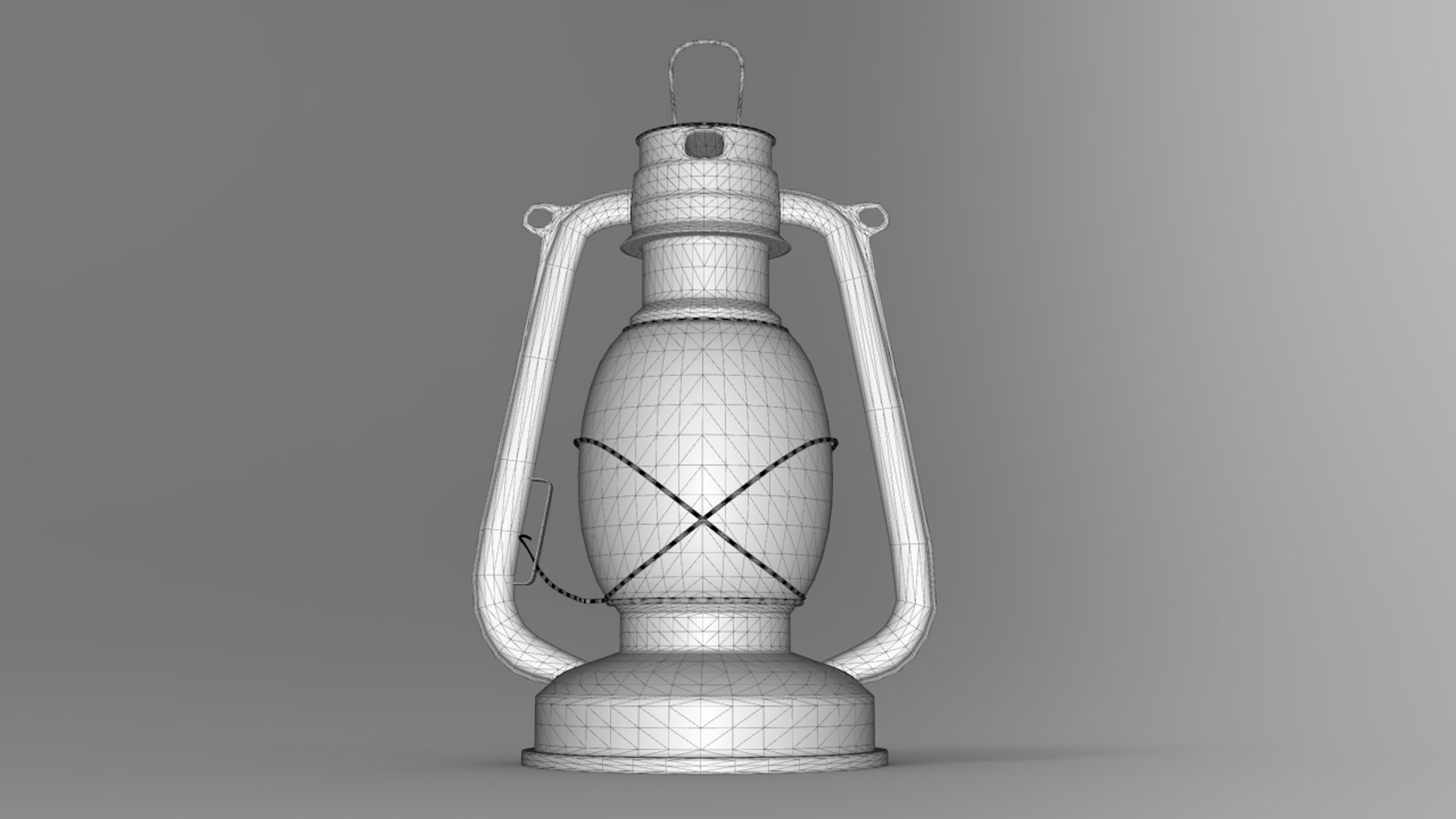 3D Old Lantern Model - TurboSquid 1654524