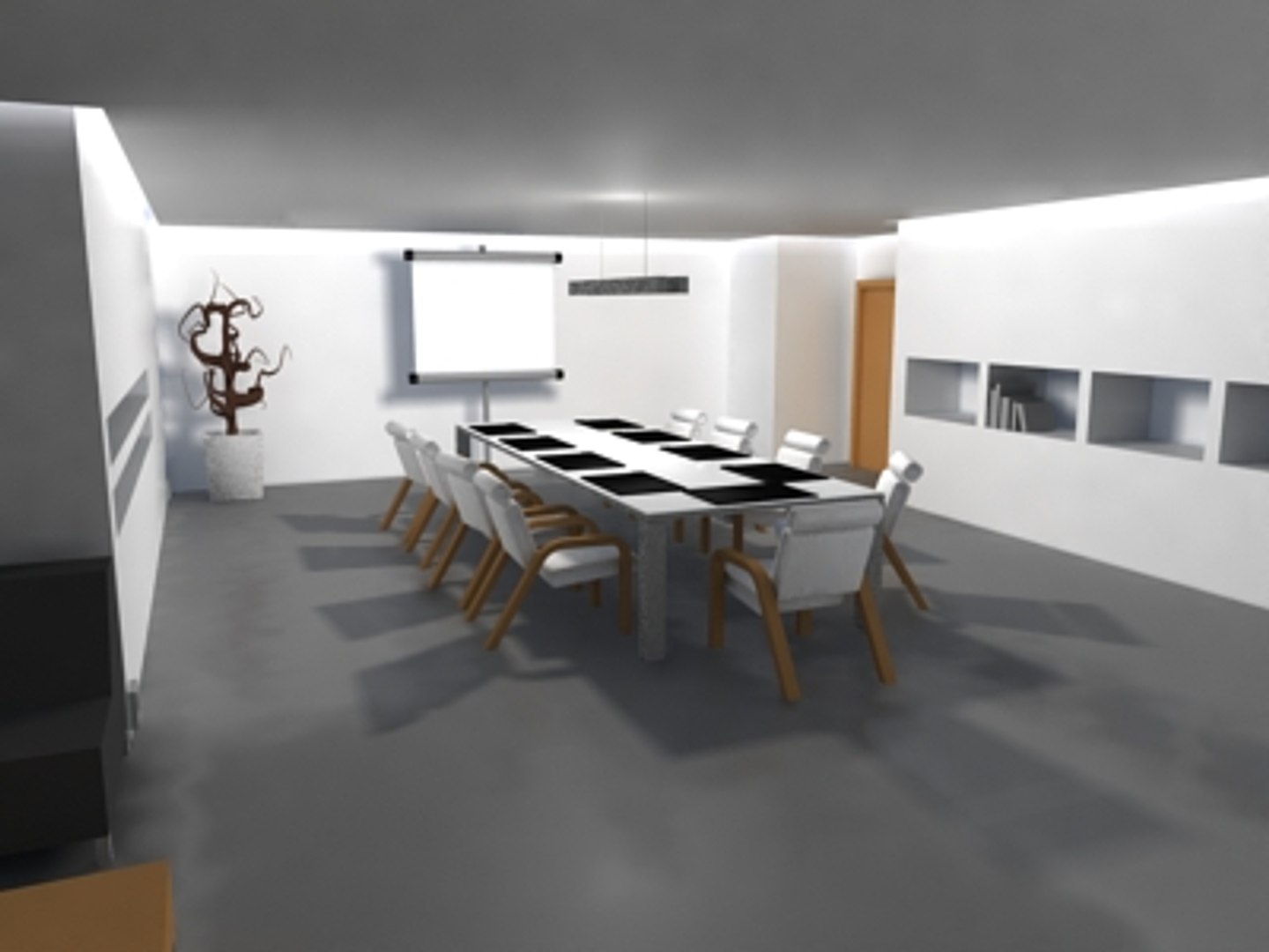 3d Meeting Room Model