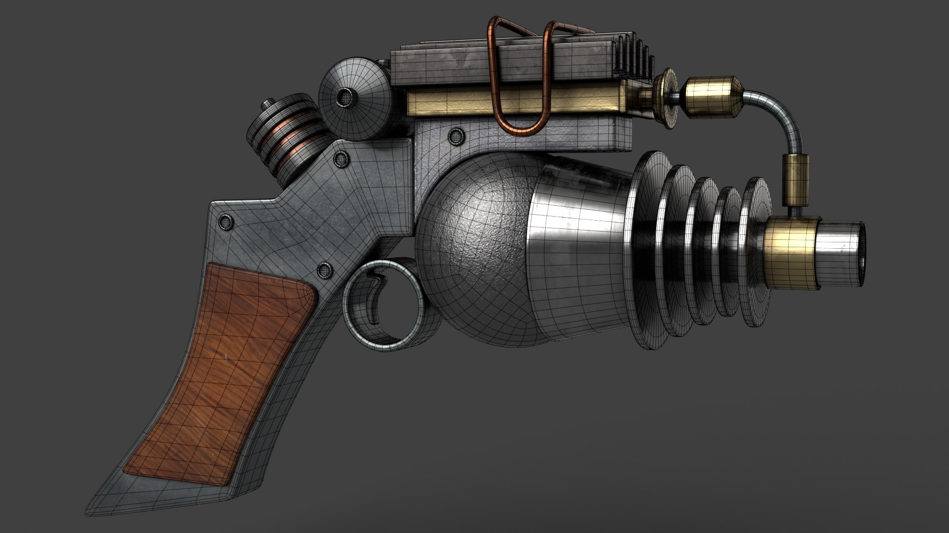 3D Fantasy Gun 24 - TurboSquid 1951464