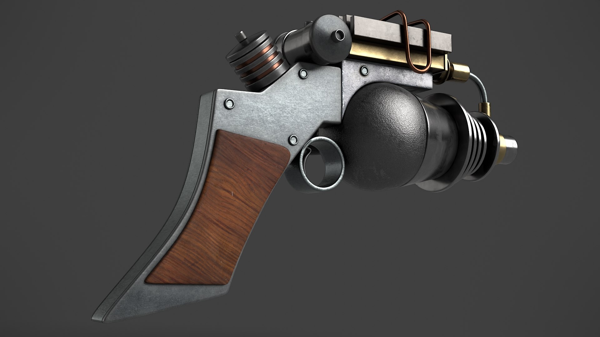 3D Fantasy Gun 24 - TurboSquid 1951464