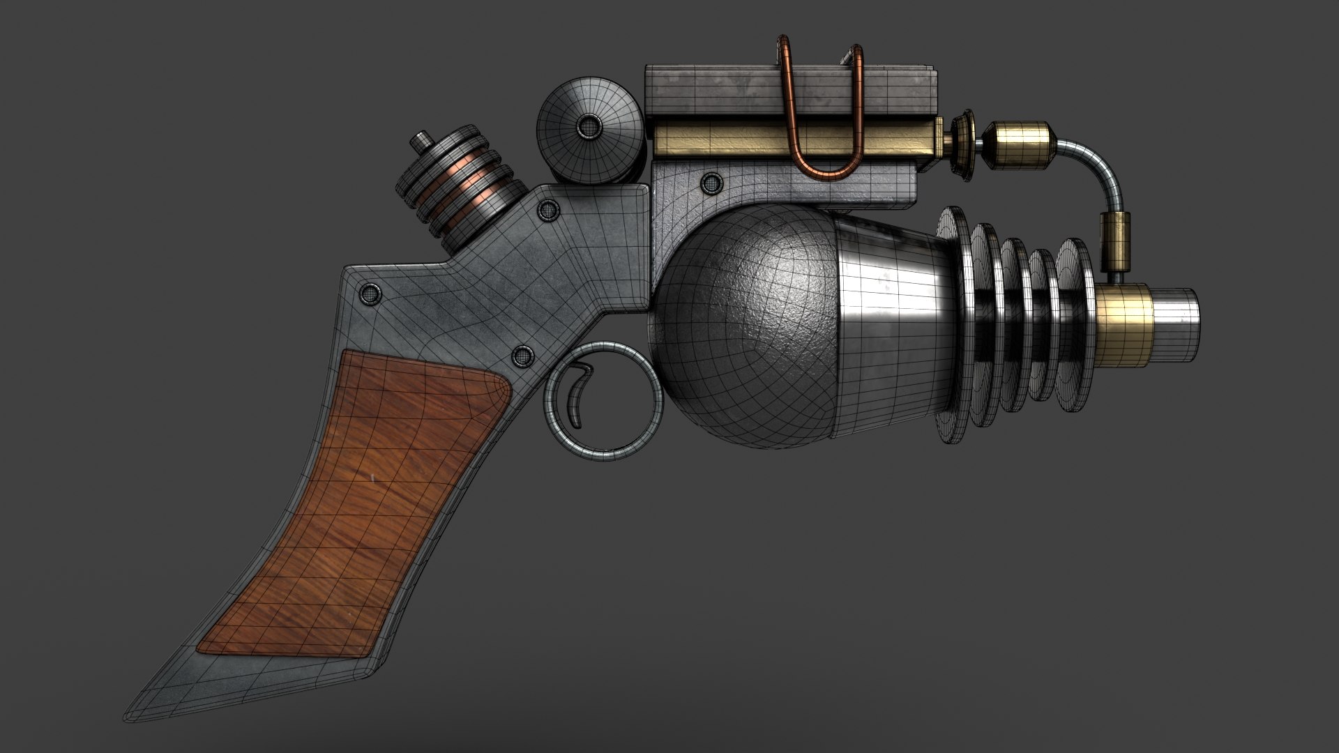 3D Fantasy Gun 24 - TurboSquid 1951464