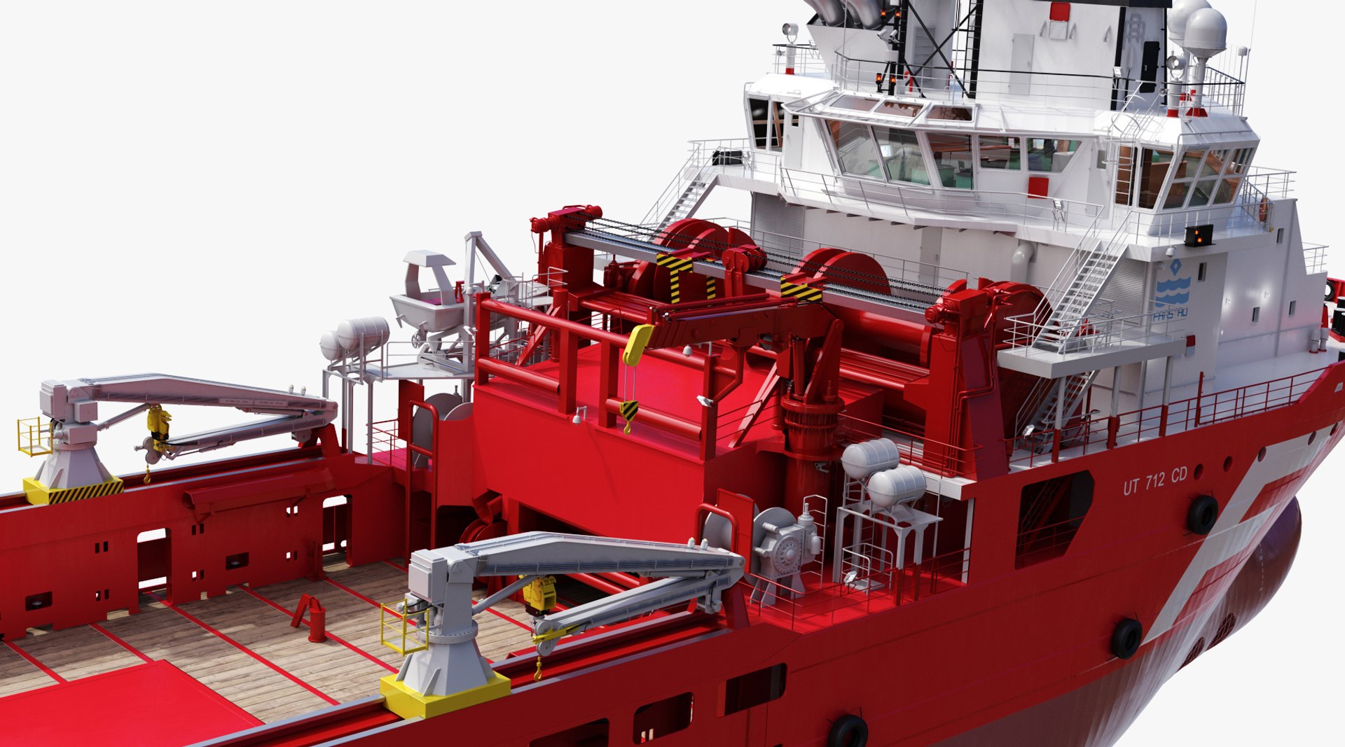 3D ahts ut 712 cd model - TurboSquid 1335216