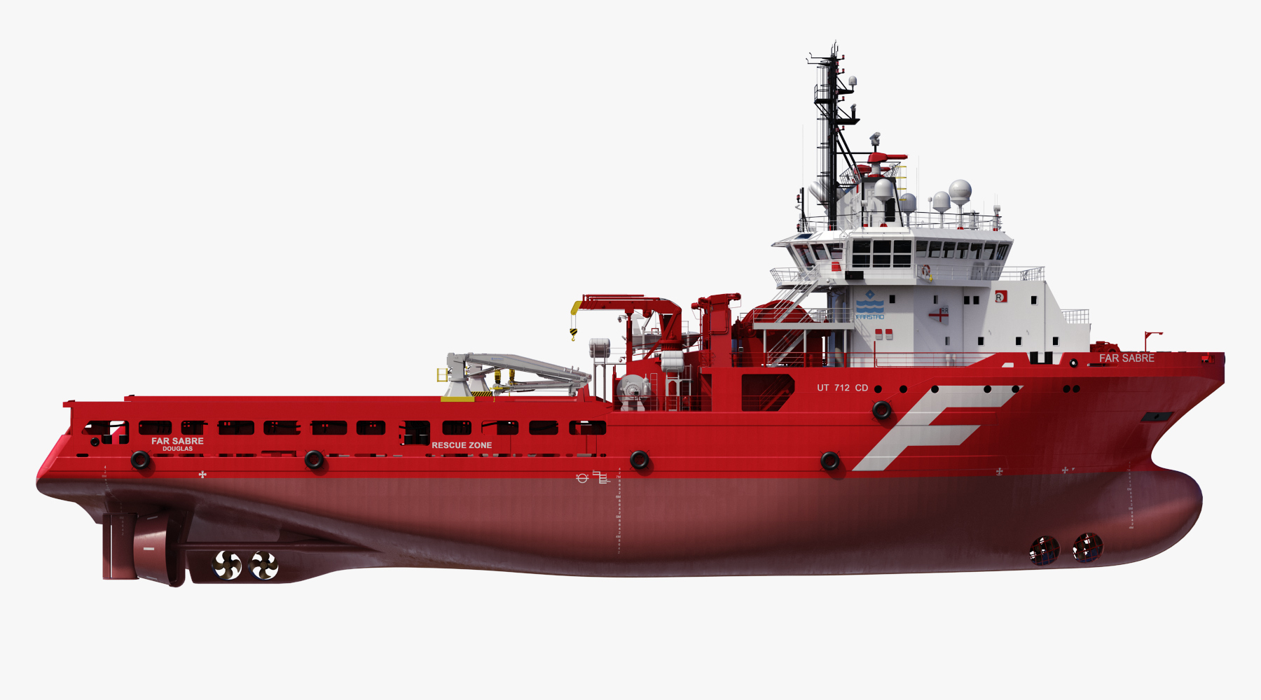 3D ahts ut 712 cd model - TurboSquid 1335216