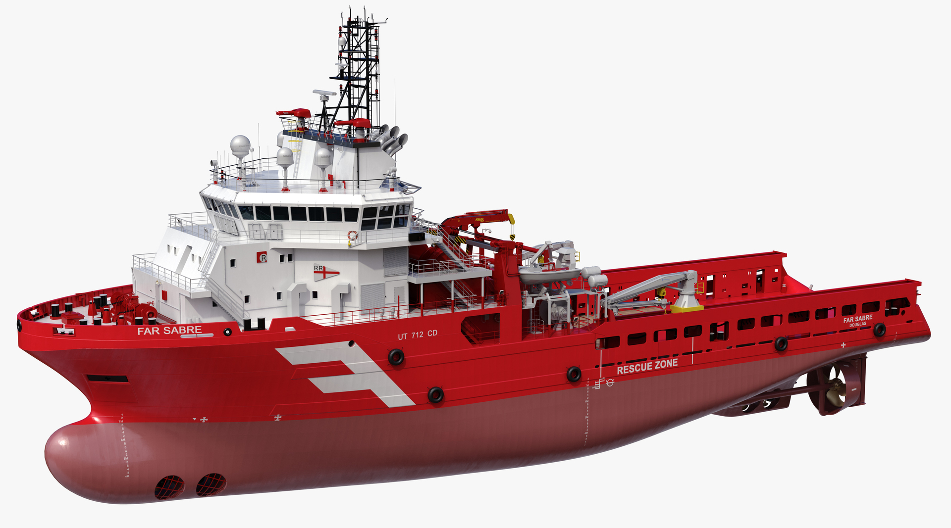 3D ahts ut 712 cd model - TurboSquid 1335216