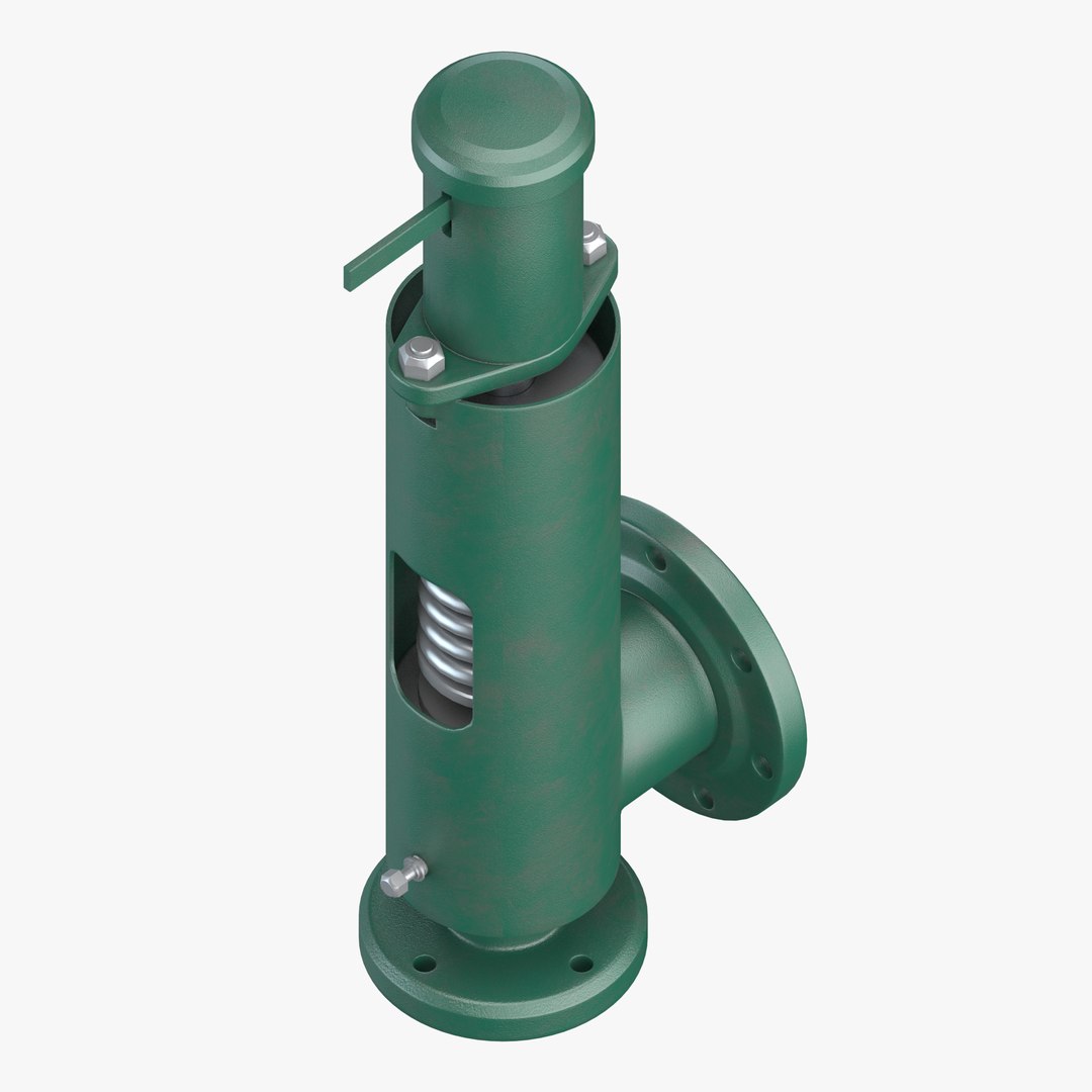 Spring Safety Valve Model - TurboSquid 2009248