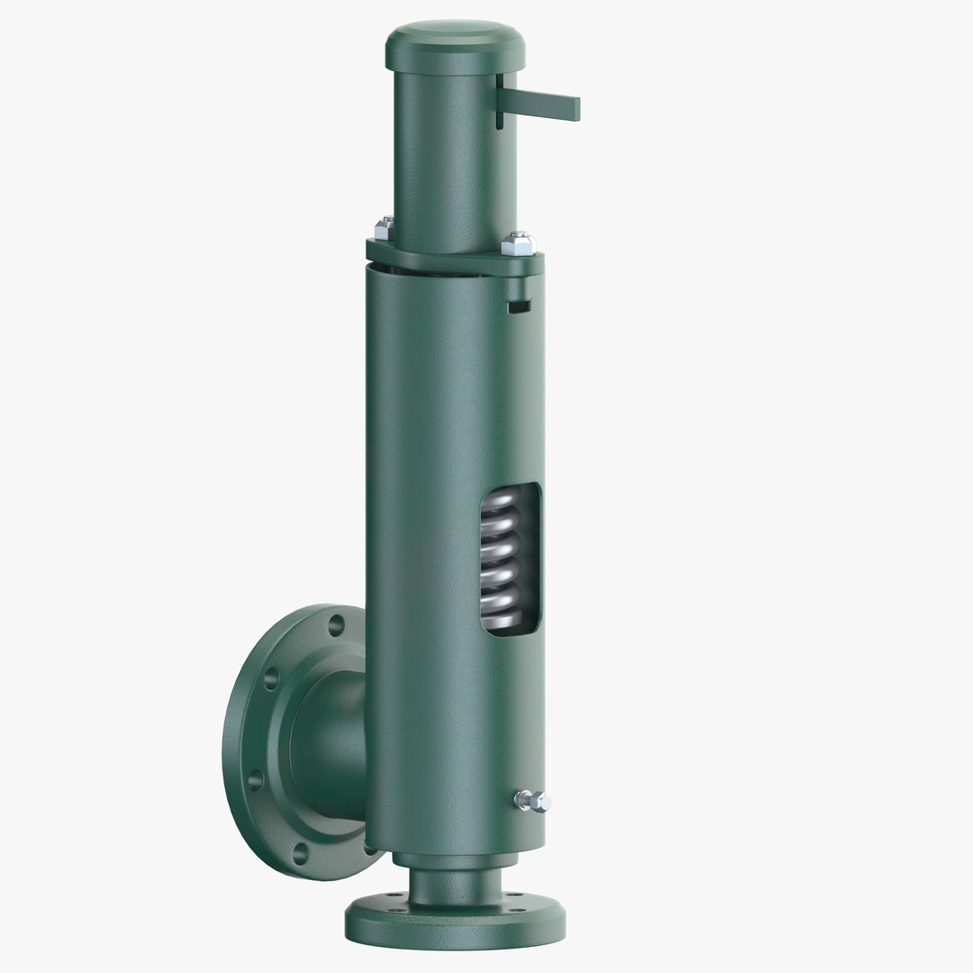 Spring Safety Valve Model - TurboSquid 2009248