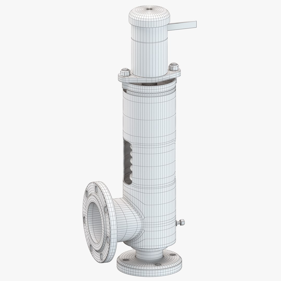 Spring Safety Valve Model - TurboSquid 2009248