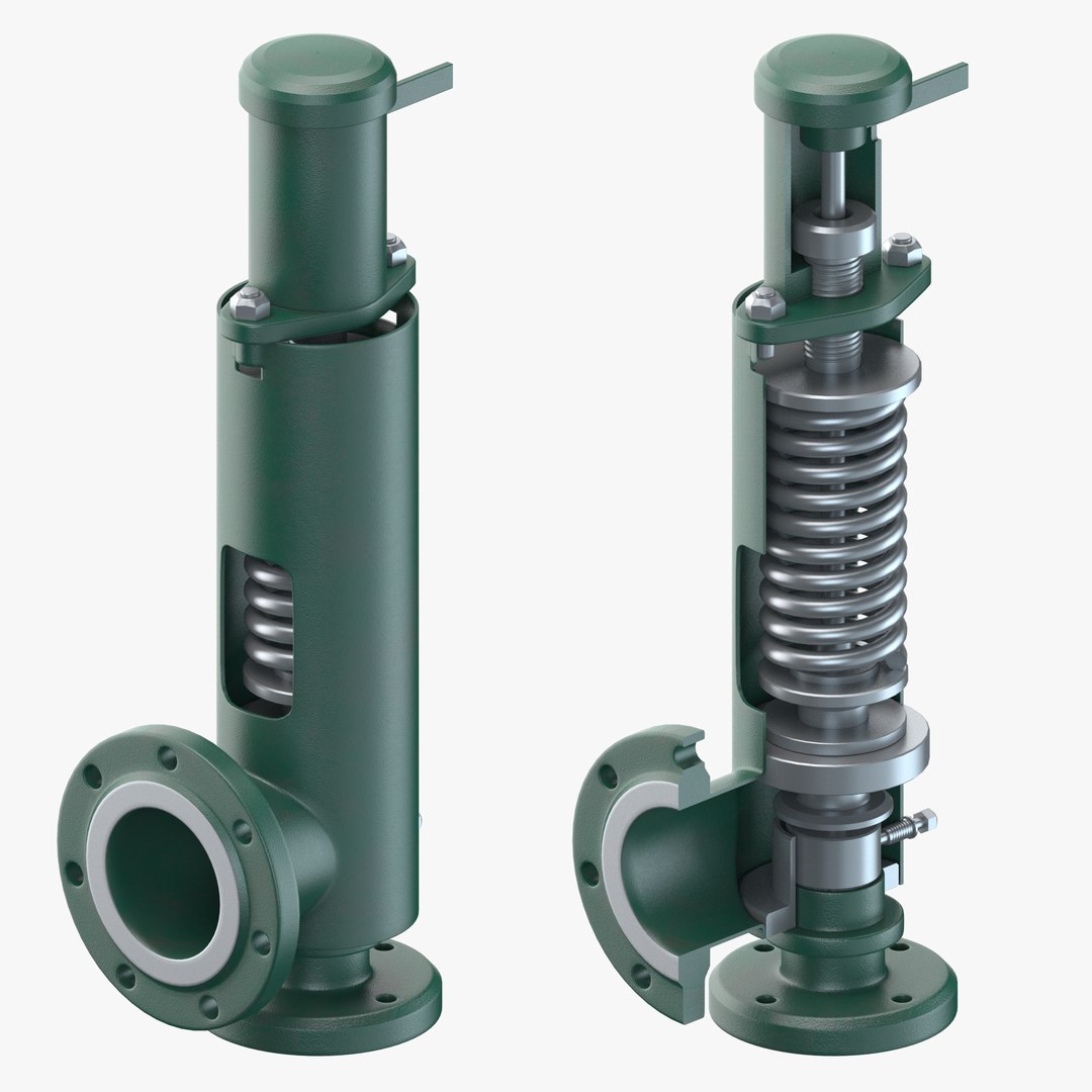 Spring Safety Valve Model - TurboSquid 2009248