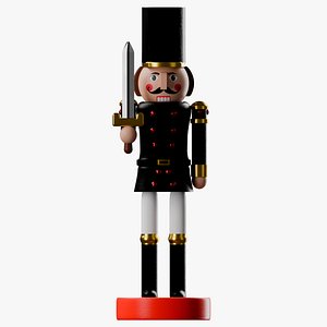 Wooden Nutcracker 3D Models for Download | TurboSquid