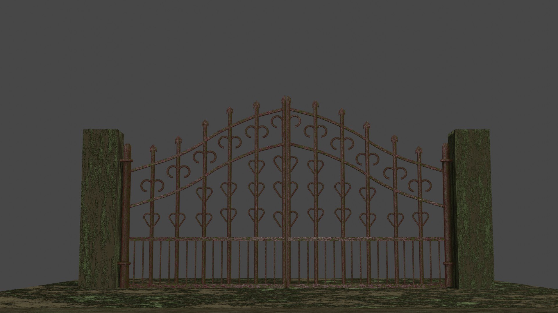 IRON GATE 3D - TurboSquid 1990692