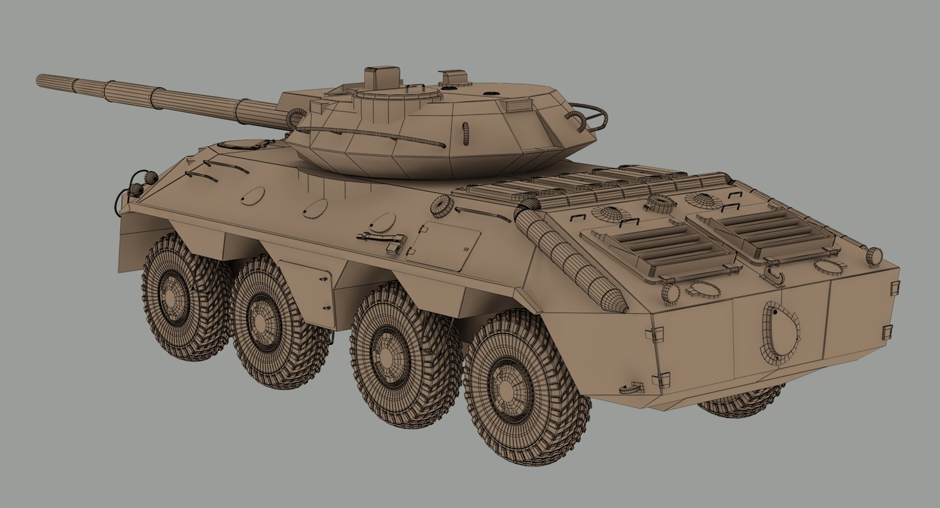 Soviet 2s14 Zhalo Tank Destroyer 3D Model - TurboSquid 1282081