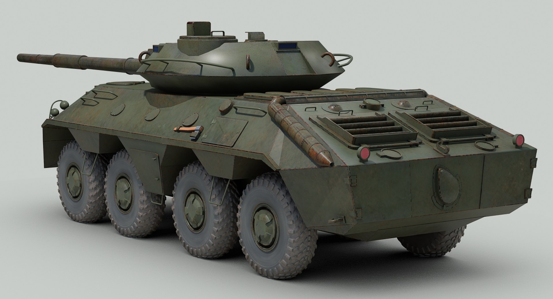 Soviet 2s14 Zhalo Tank Destroyer 3D Model - TurboSquid 1282081