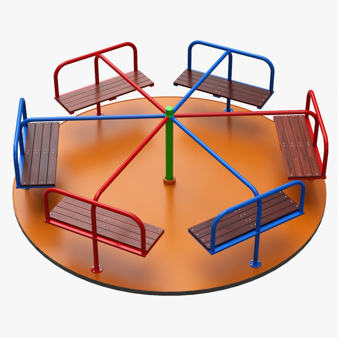 3D Model Merry-go-round Carousel 05 - TurboSquid 1856779