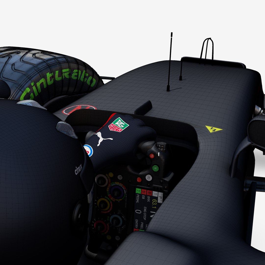 3D Rigged F1 Car 1 Model - TurboSquid 1269573