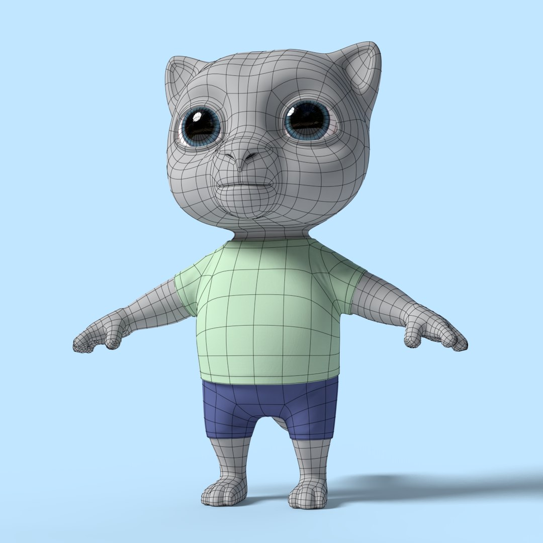 Toonish Toon 3D Model - TurboSquid 1318916