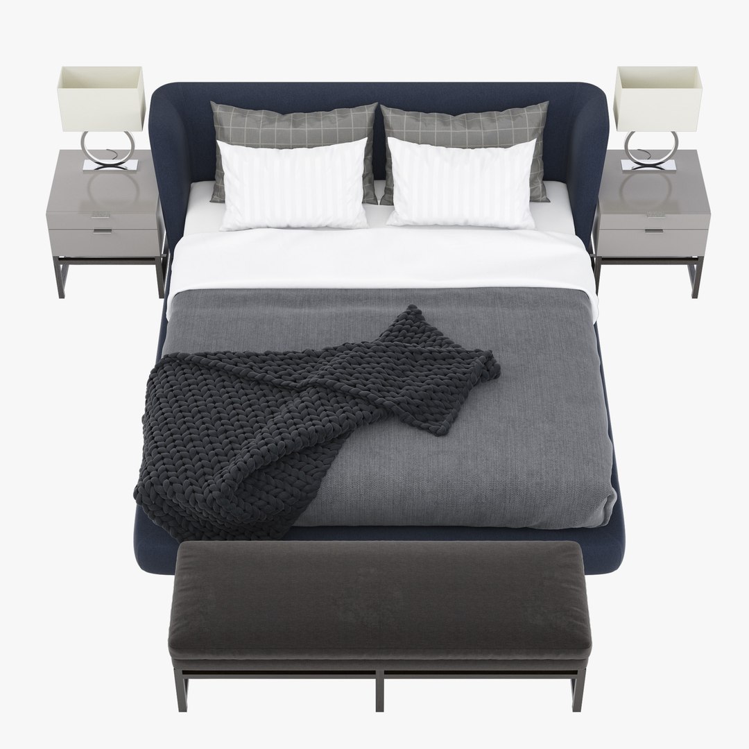 Minotti Creed Set 3D Model - TurboSquid 1239918