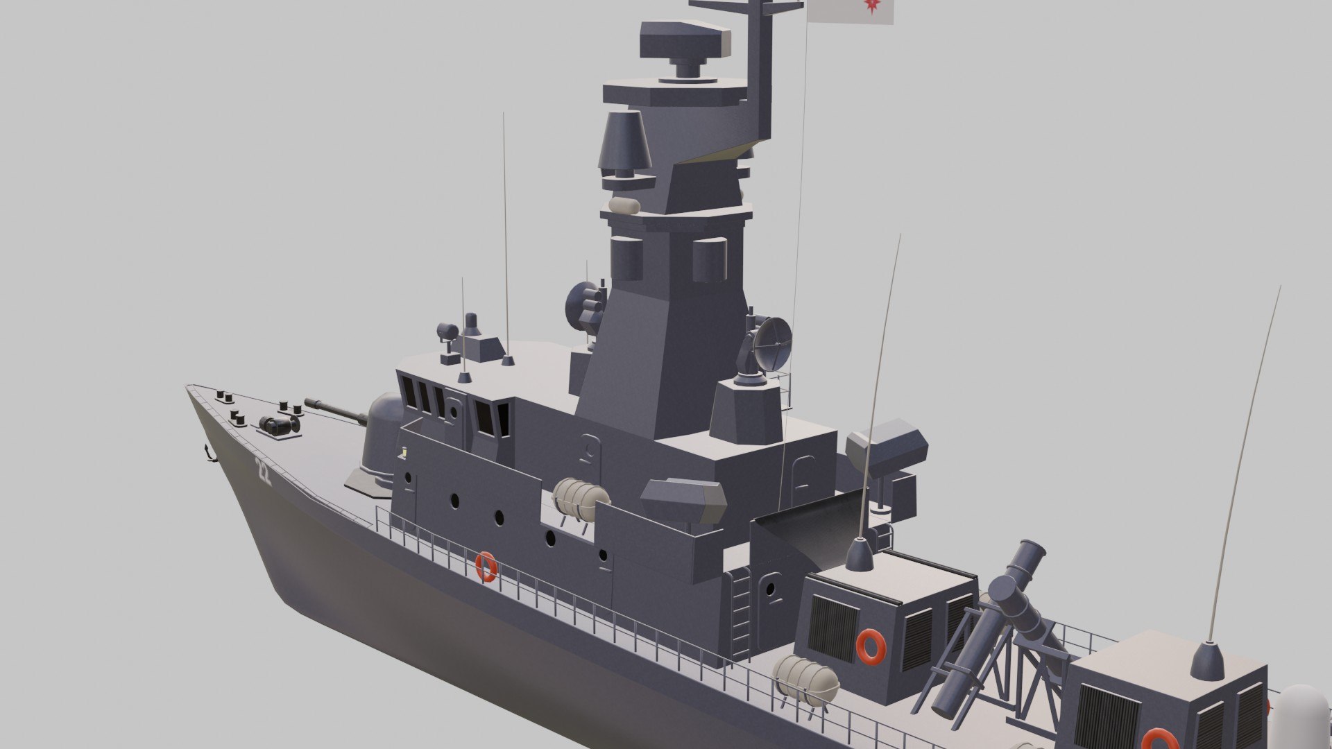 Victory-class Missile Corvette Model - TurboSquid 2248804