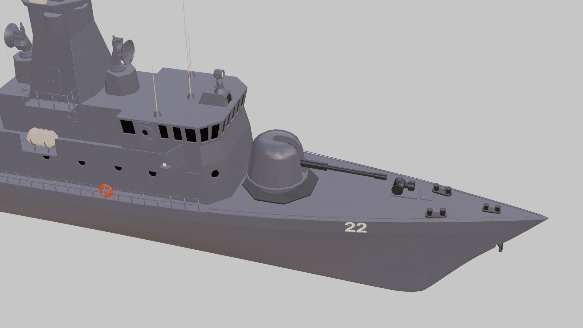 Victory-class Missile Corvette Model - TurboSquid 2248804