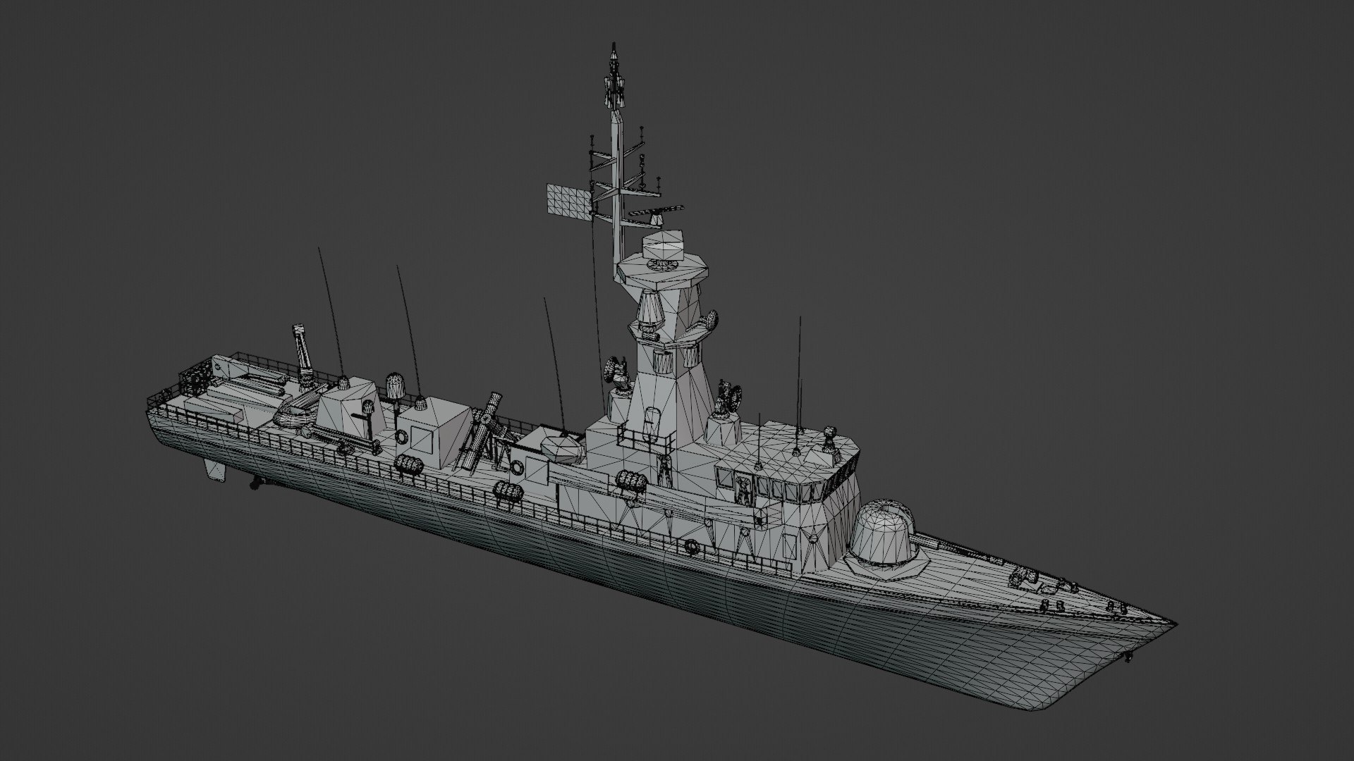 Victory-class Missile Corvette Model - TurboSquid 2248804