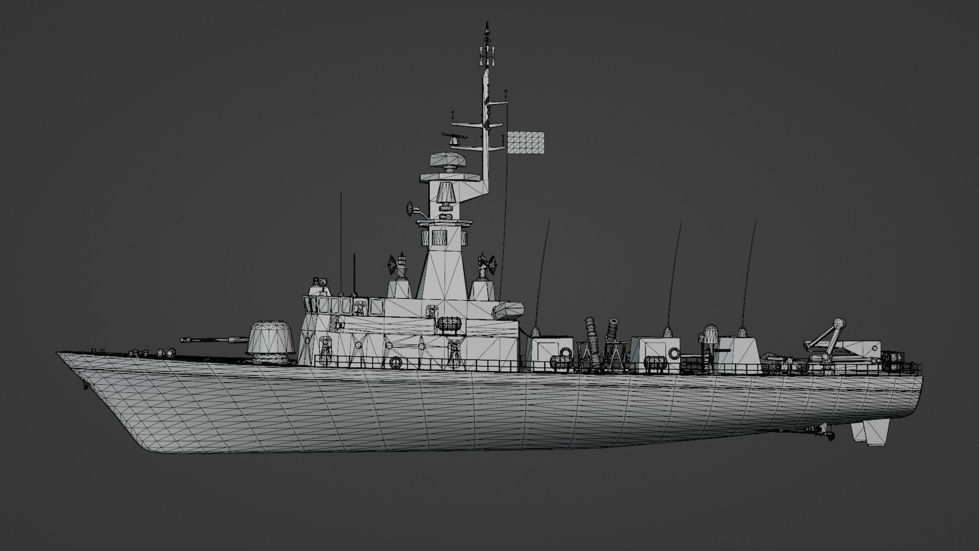 Victory-class Missile Corvette Model - TurboSquid 2248804