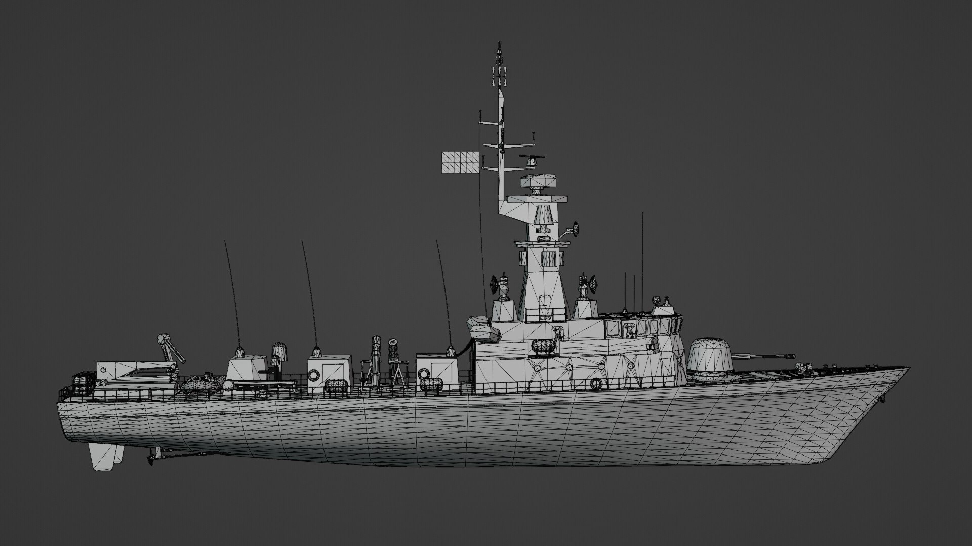 Victory-class Missile Corvette Model - TurboSquid 2248804