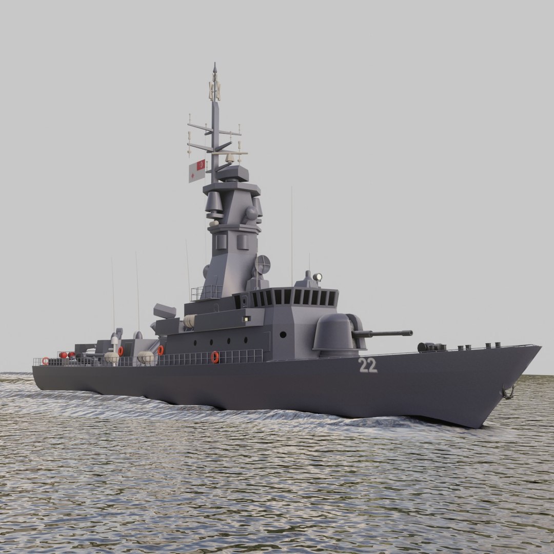 Victory-class Missile Corvette Model - TurboSquid 2248804