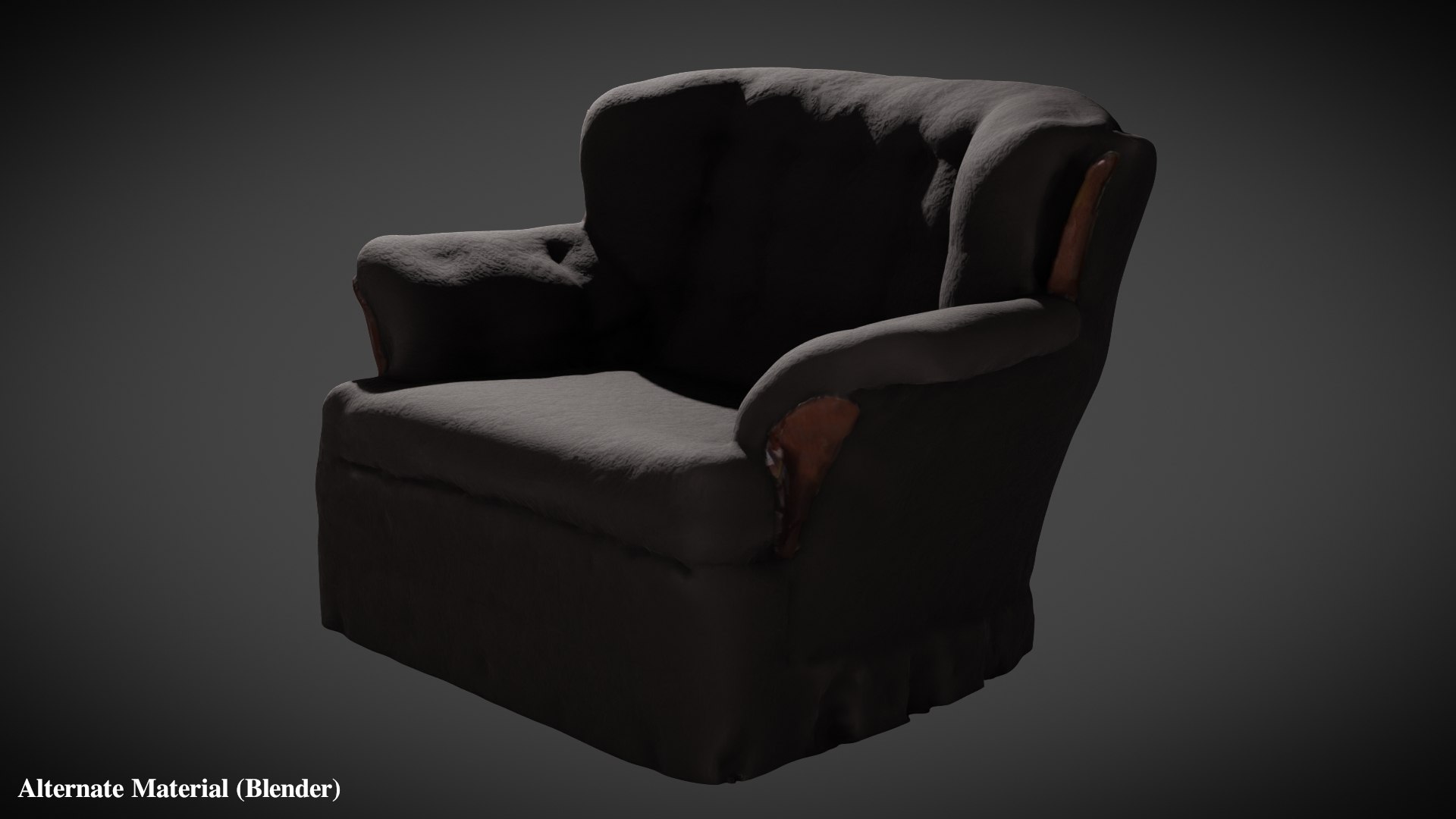 Grandmas Ugly Chair 3D Model - TurboSquid 1963600