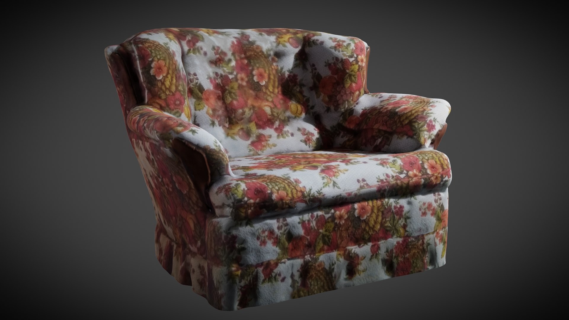 Grandmas Ugly Chair 3D Model - TurboSquid 1963600