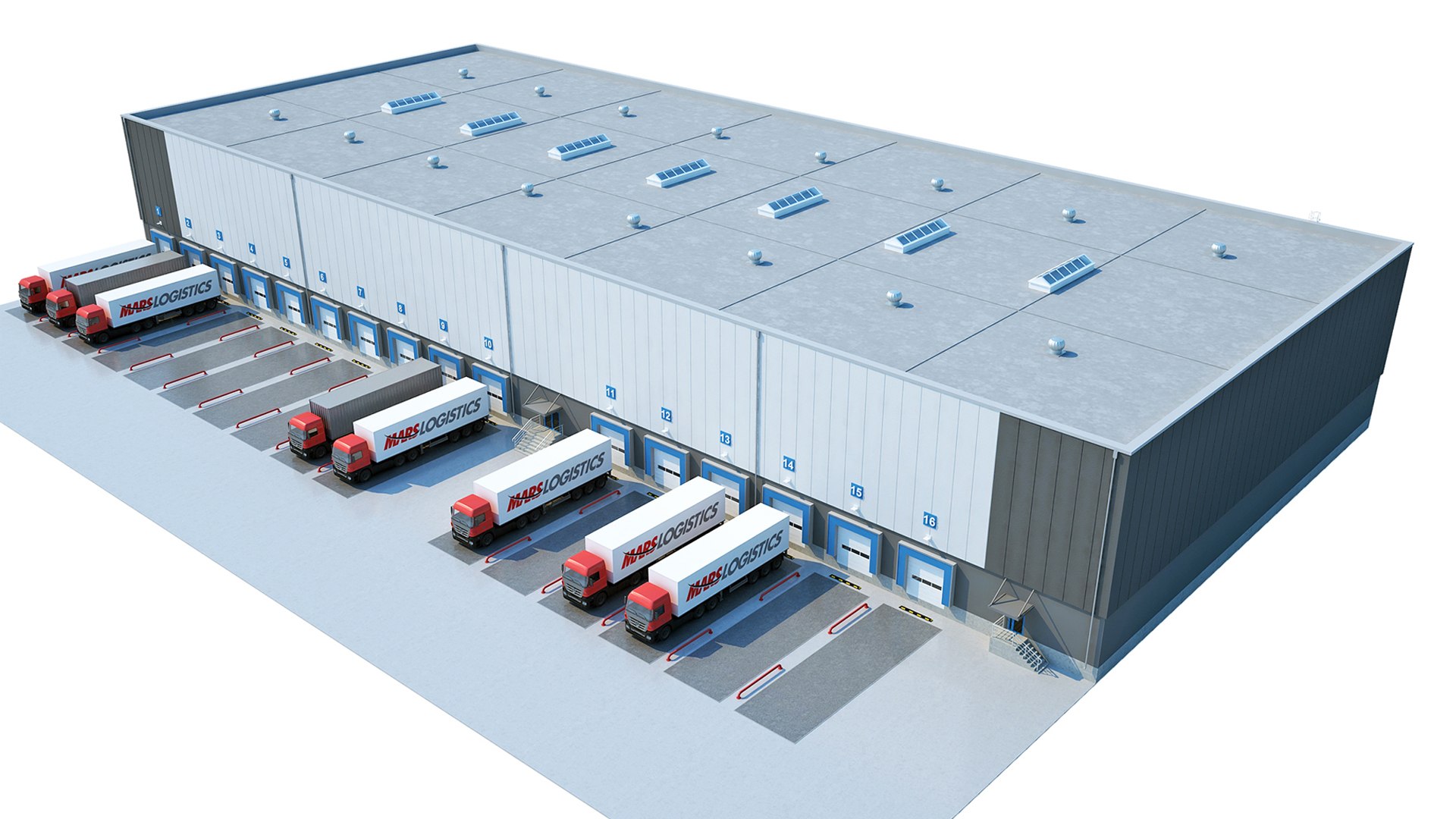 Logistics Center Collection 3D - TurboSquid 1834115