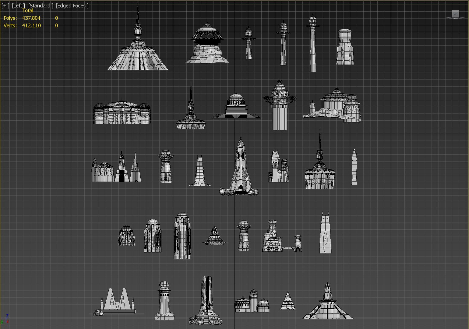 3D Kitbash 26 Pack Buildings - TurboSquid 1541258