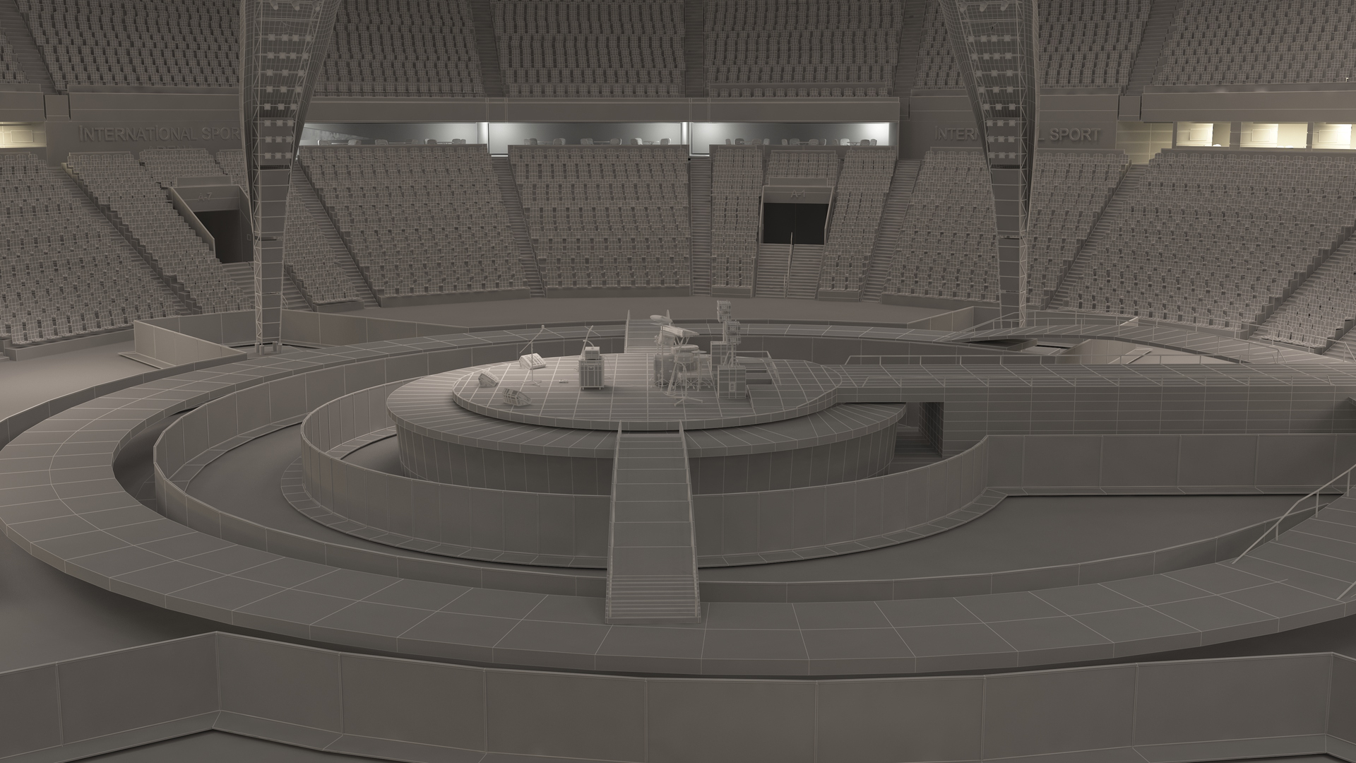 3D Concert Stadium 3D model - TurboSquid 1866726