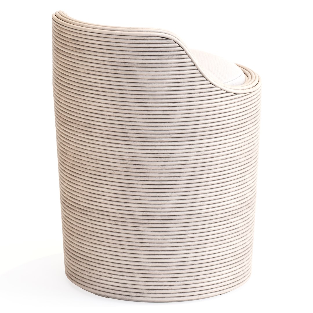 Enzo Swivel Stool 3D Model - TurboSquid 2276327