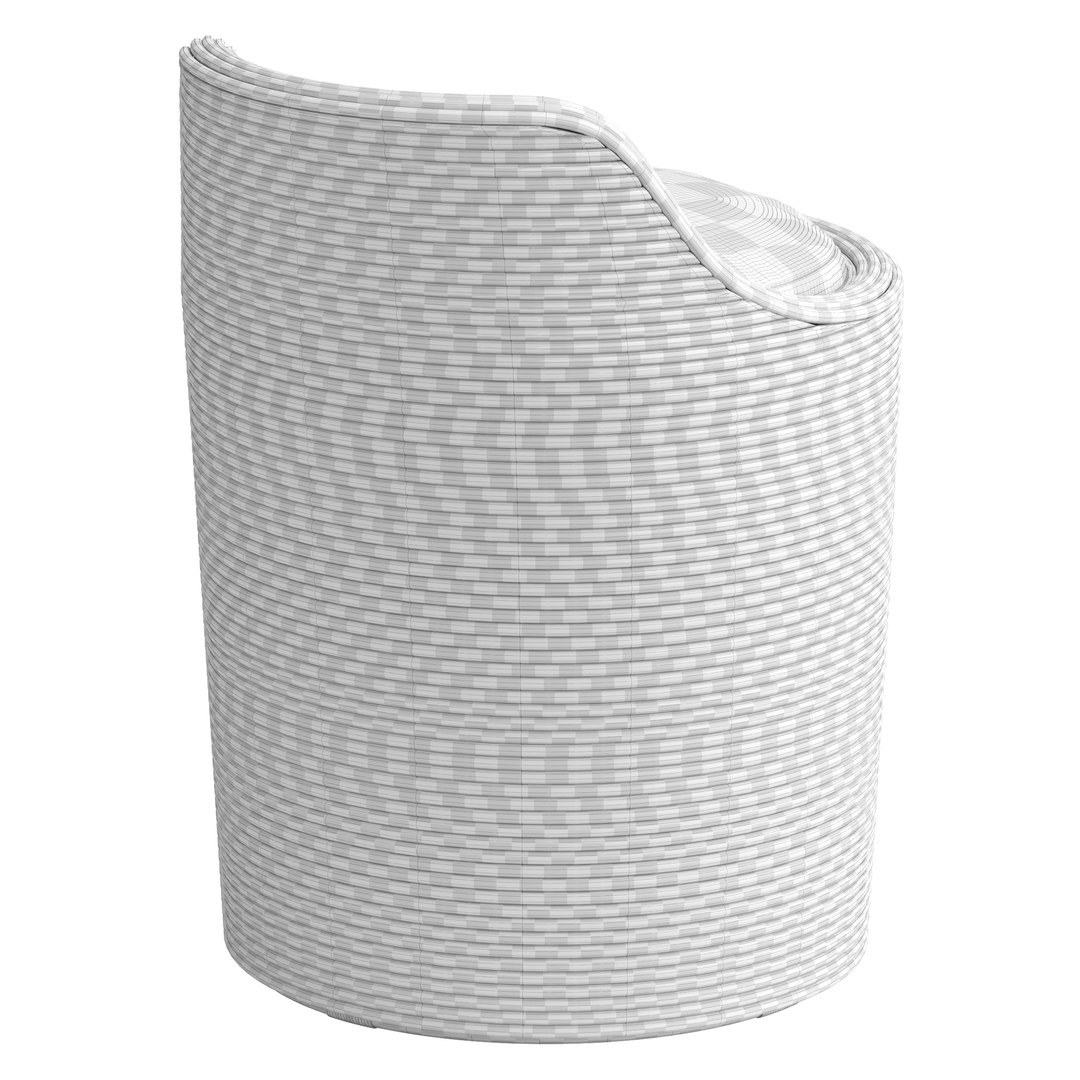 Enzo Swivel Stool 3D Model - TurboSquid 2276327