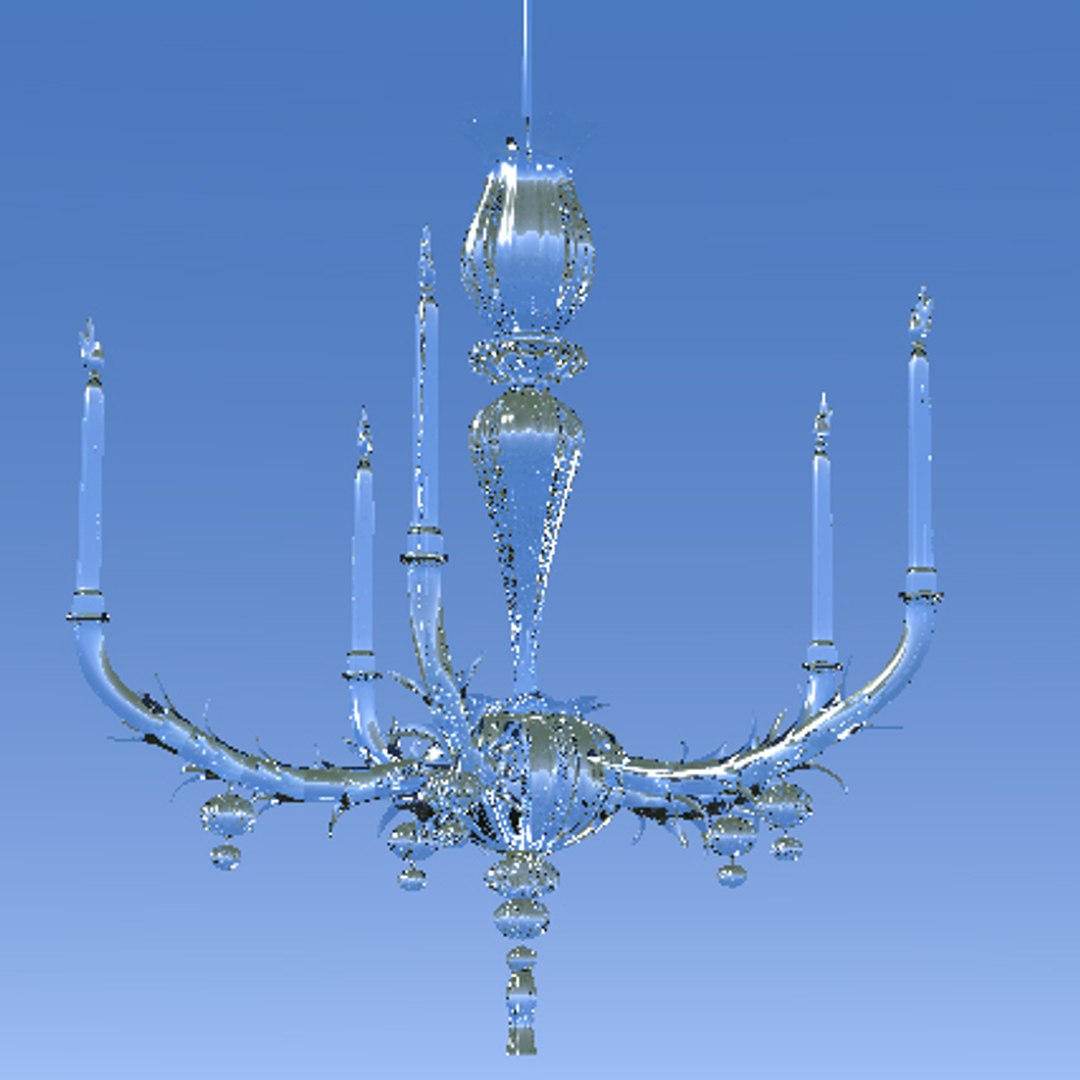 3d Model Crystal Light