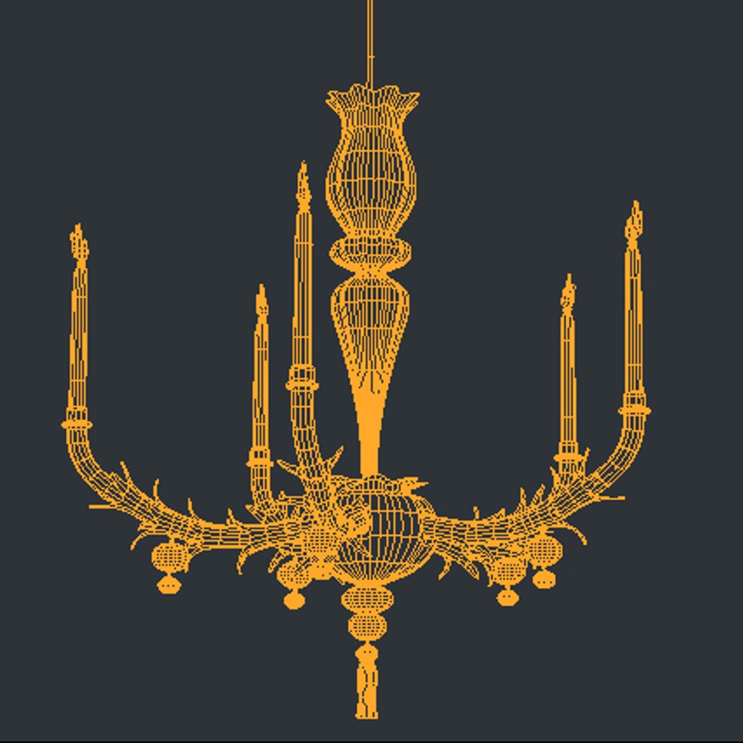 3d Model Crystal Light